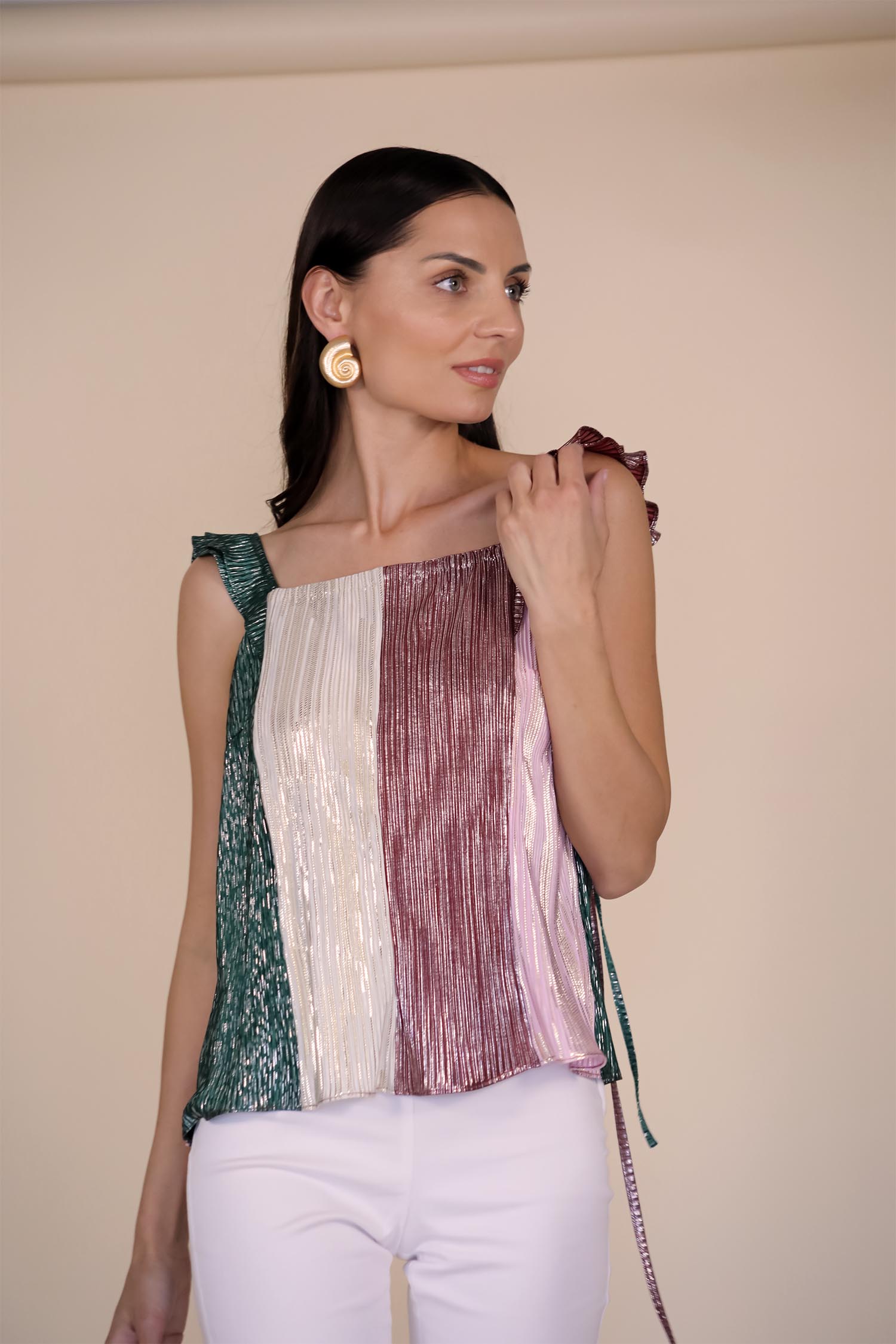 Women cute party top | Women Sparkly Tops | Project Runway – Sandhya Garg